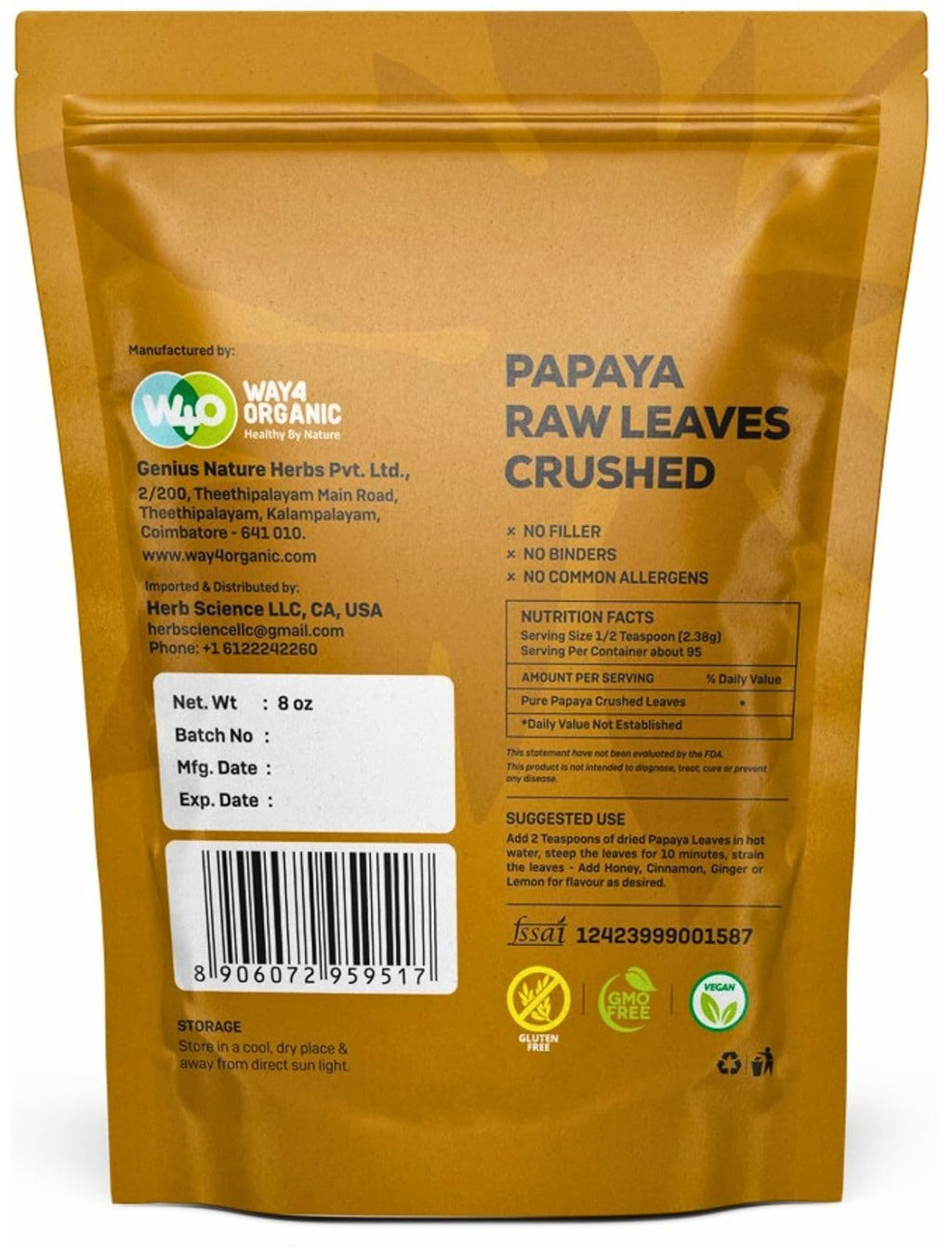 natural detox papaya leaf tea