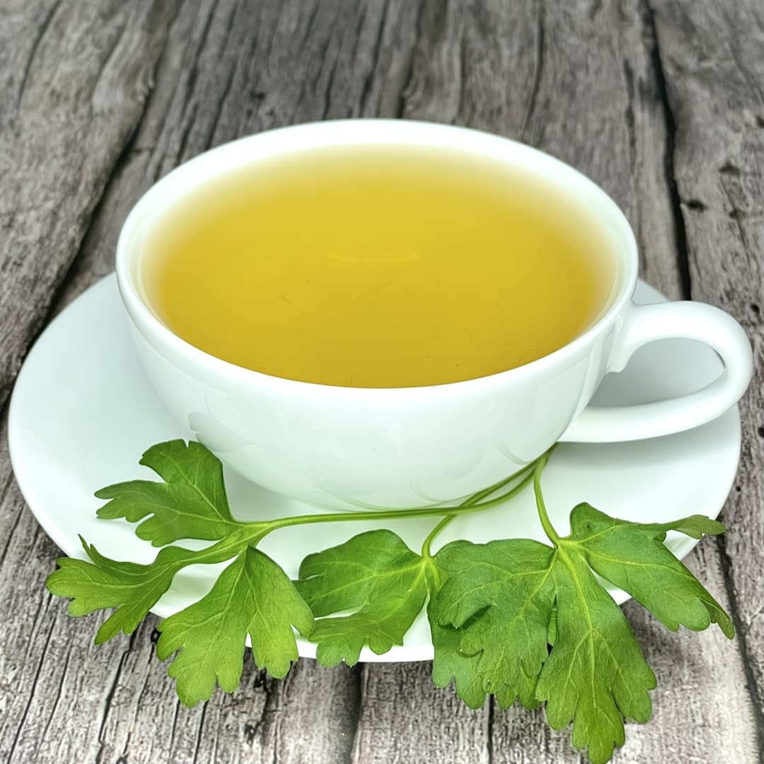 Natural detox parsley tea bags