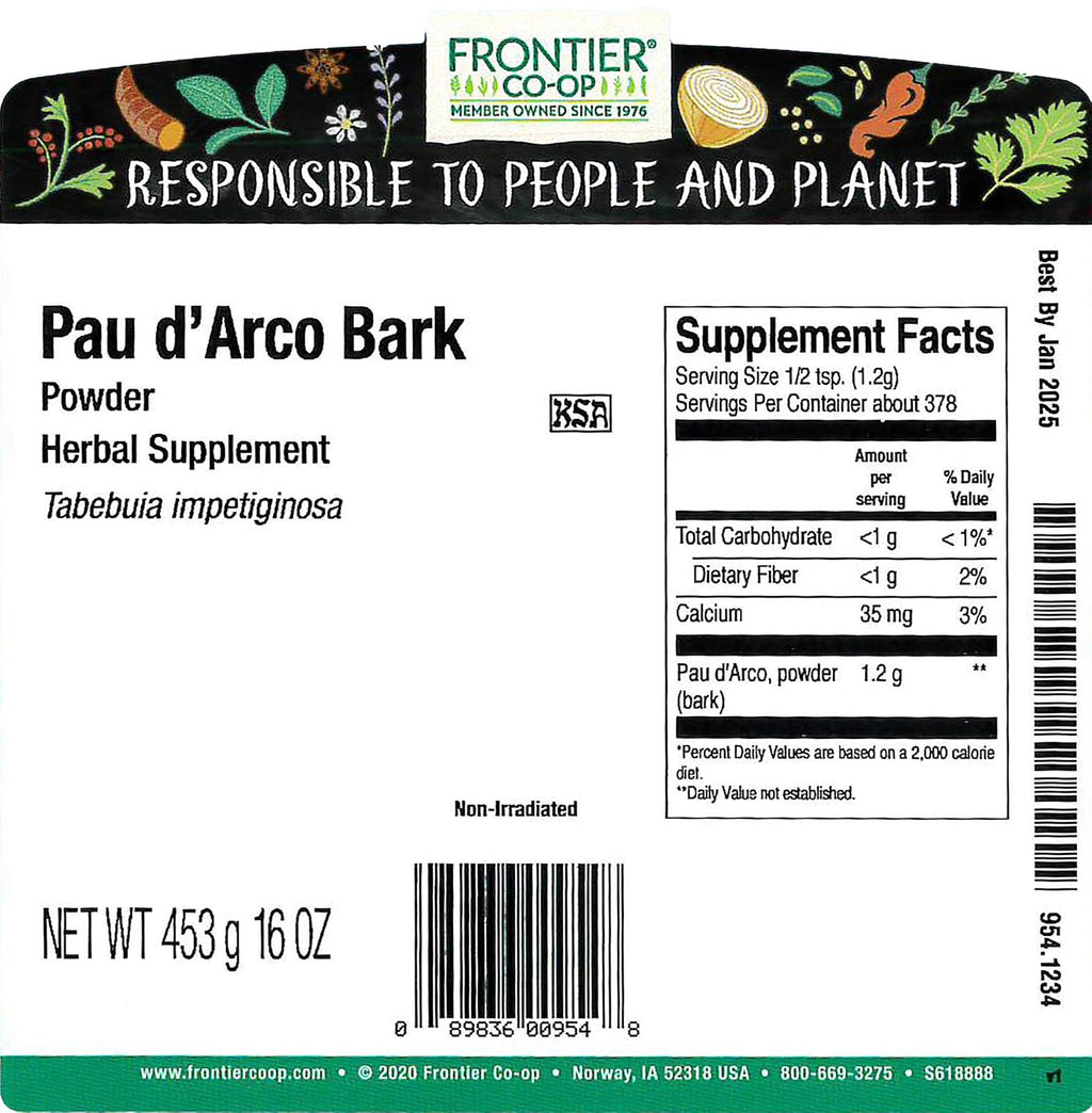 natural detox Pau d'Arco bark