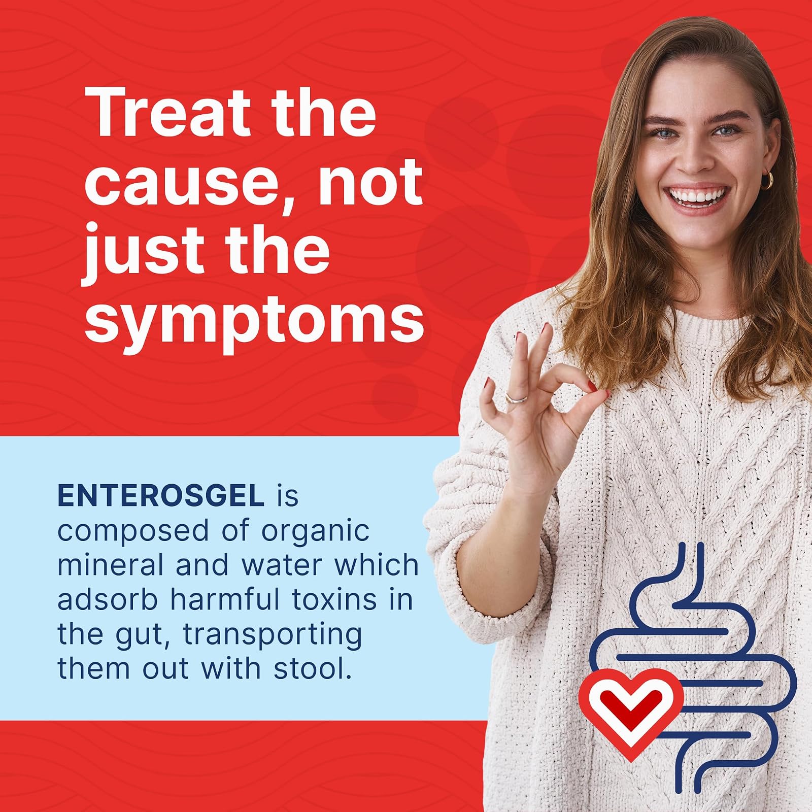 Natural detox solution with Enterosgel