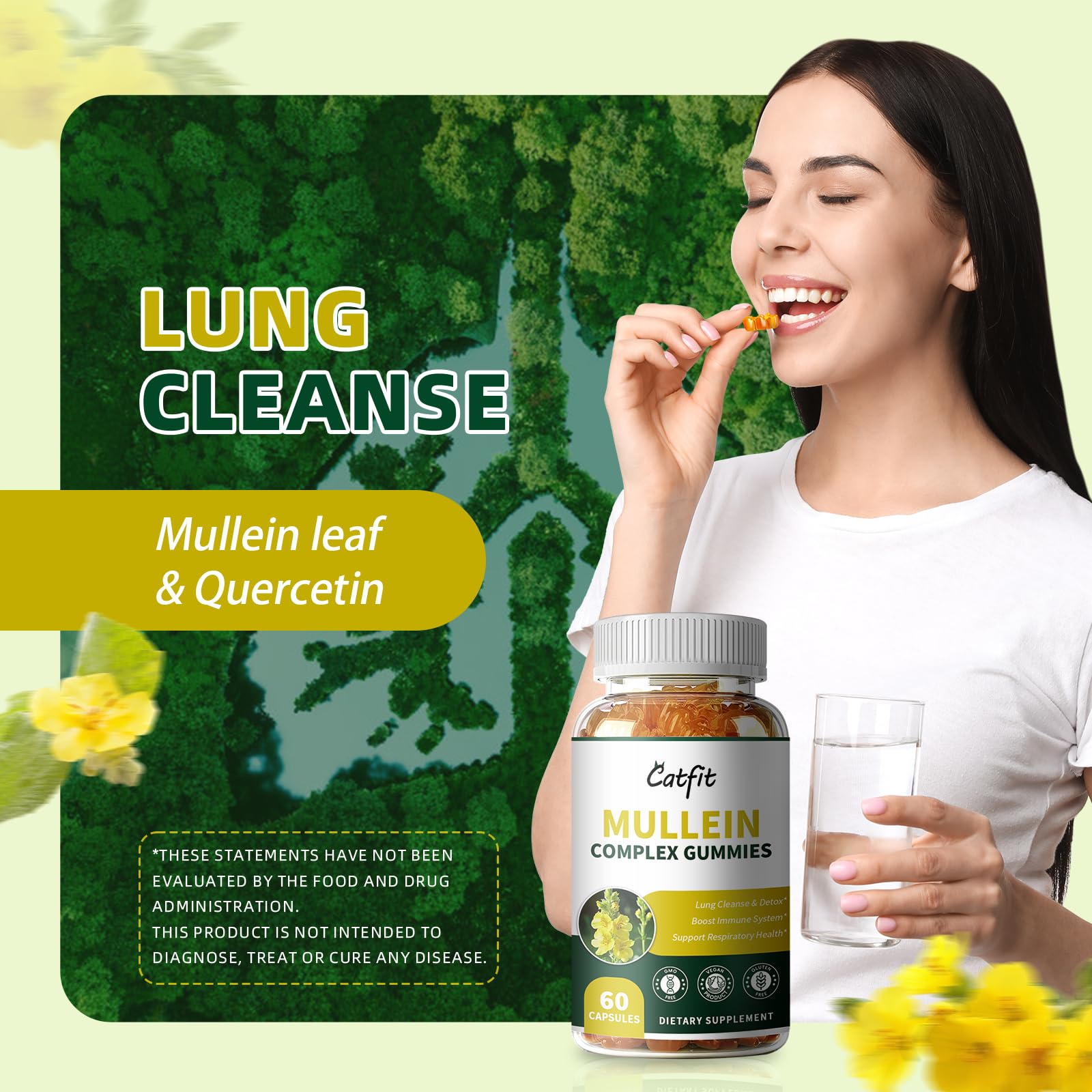 Natural detox supplements with burdock