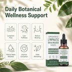 Natural detox support drops