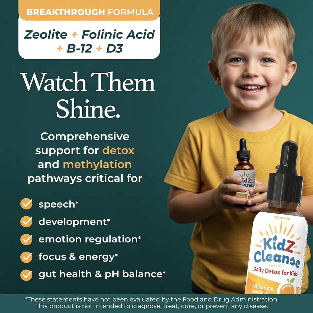 Natural detox support for children