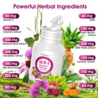 Natural detox support formula