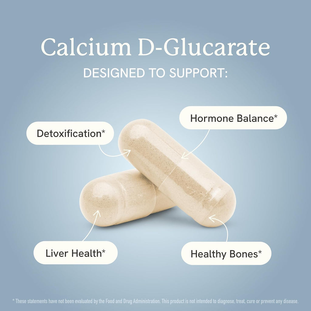 Natural detox support with Calcium