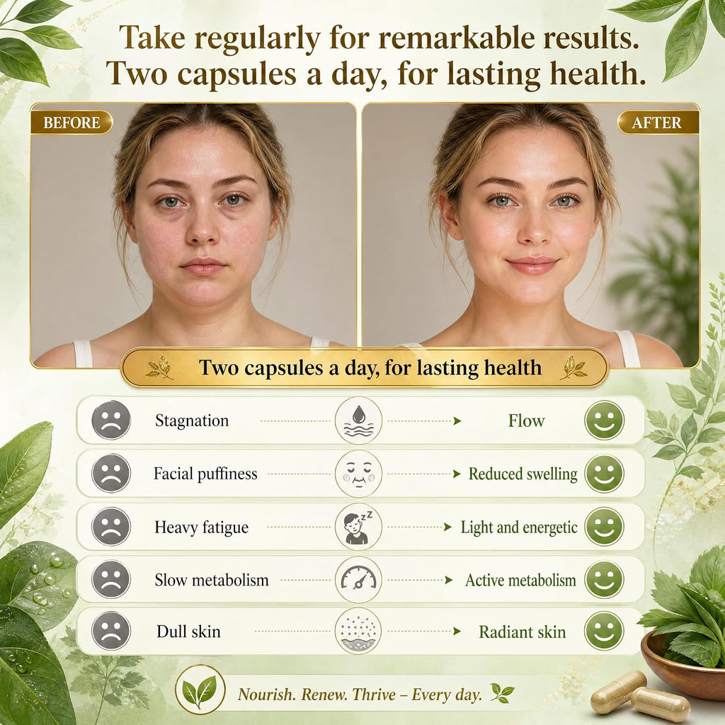 natural detox support with capsules