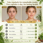 natural detox support with capsules