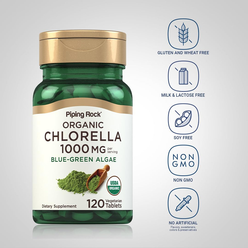 Natural detox support with chlorella