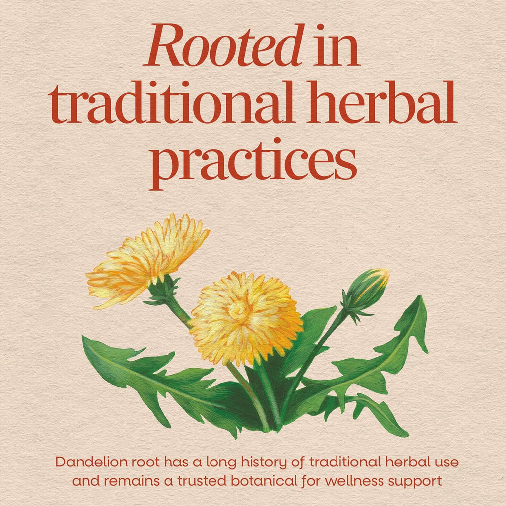 Natural detox support with dandelion