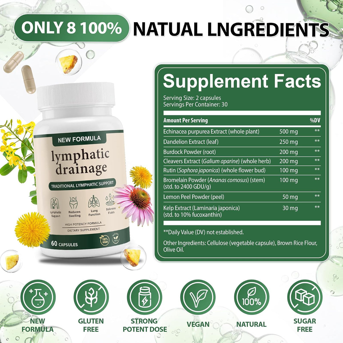 Natural detox support with Echinacea