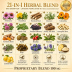 Natural detox support with echinacea