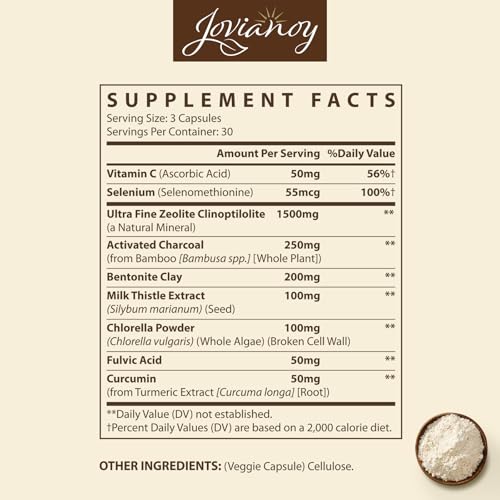 Natural detox support with Jovianoy zeolite