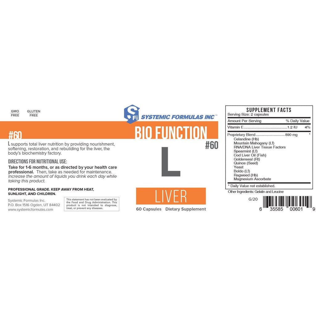 natural detox support with L - Liver