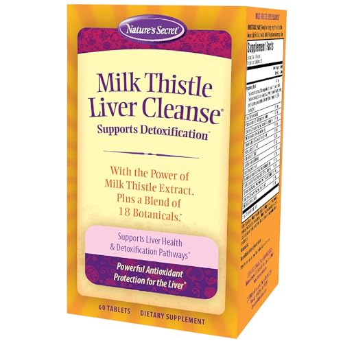 natural detox support with milk thistle