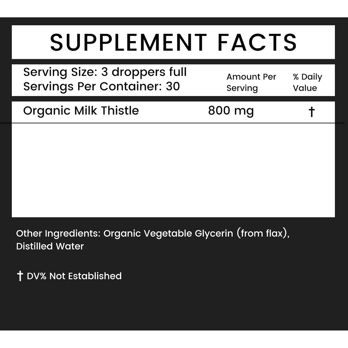 Natural detox support with Milk Thistle
