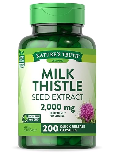 natural detox support with milk thistle