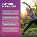 natural detox support with milk thistle