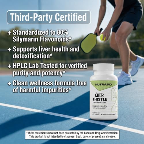 Natural detox support with Milk Thistle