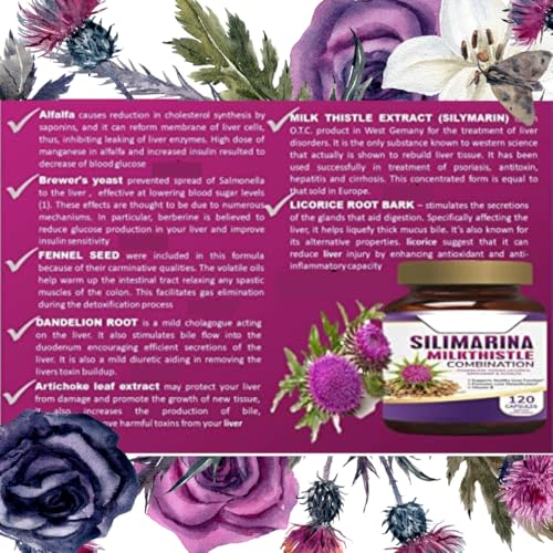 Natural detox support with Milk Thistle