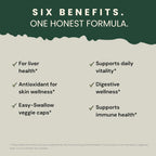 Natural detox support with Milk Thistle