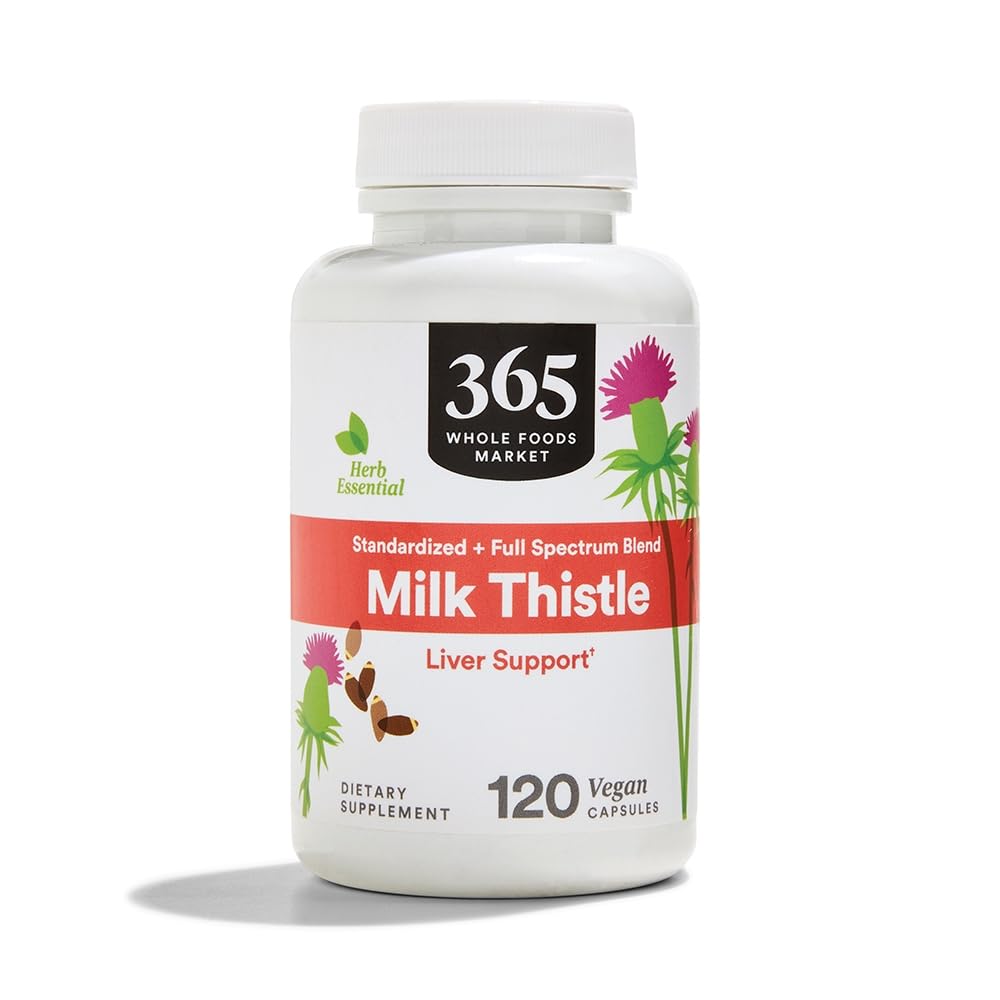 natural detox support with milk thistle
