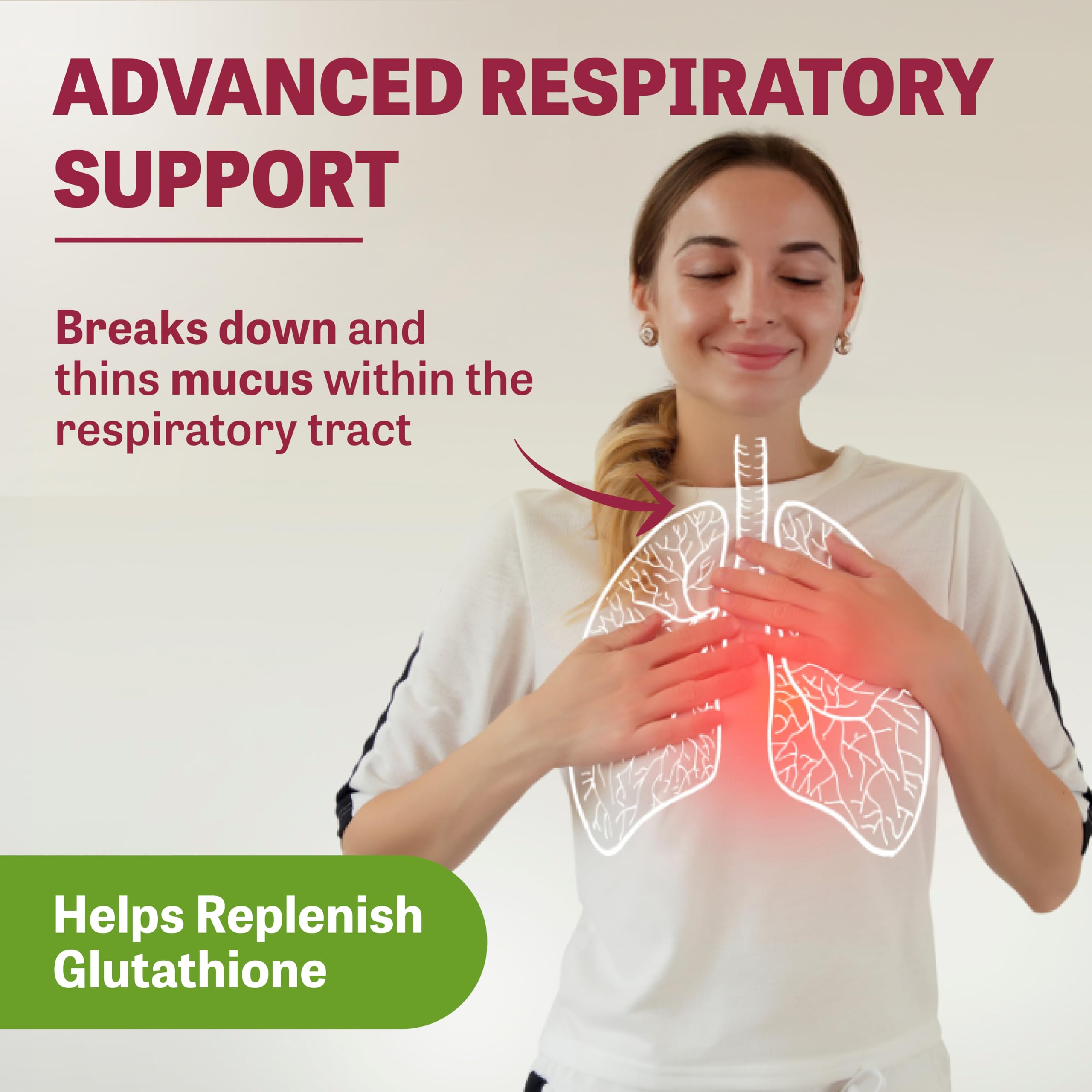 Natural detox support with NAC