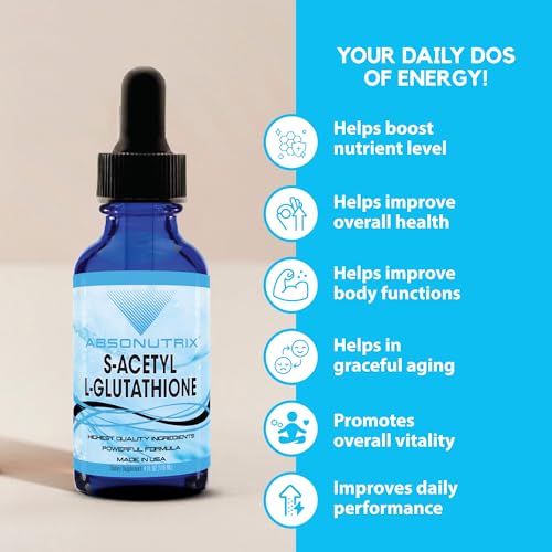 natural detox support with S-Acetyl L-Glutathione