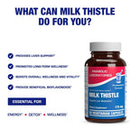 Natural detox support with Silymarin
