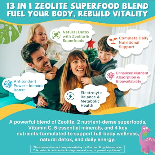 Natural detox support with Zeolite Detox