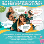 Natural detox support with Zeolite Detox