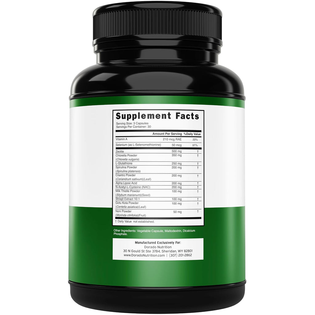 natural detox support with Zeolite Detox