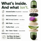 Natural detox support with zeolite