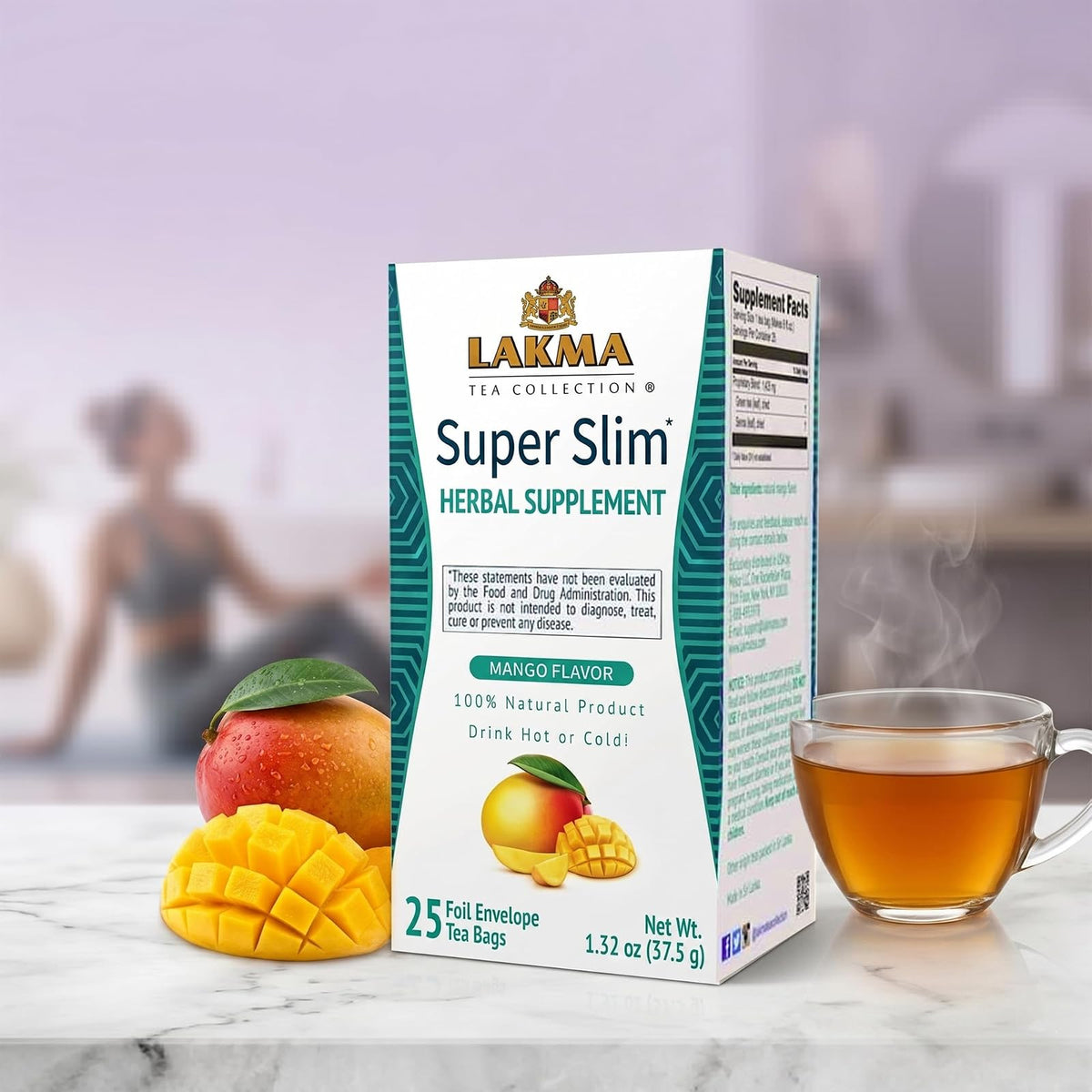 Natural detox tea for wellness