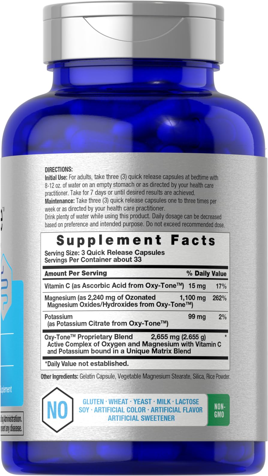 natural detox tea with 100 capsules