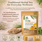 Natural detox tea with Chanca Piedra