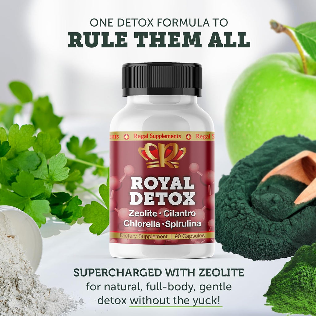 natural detox tea with chlorella