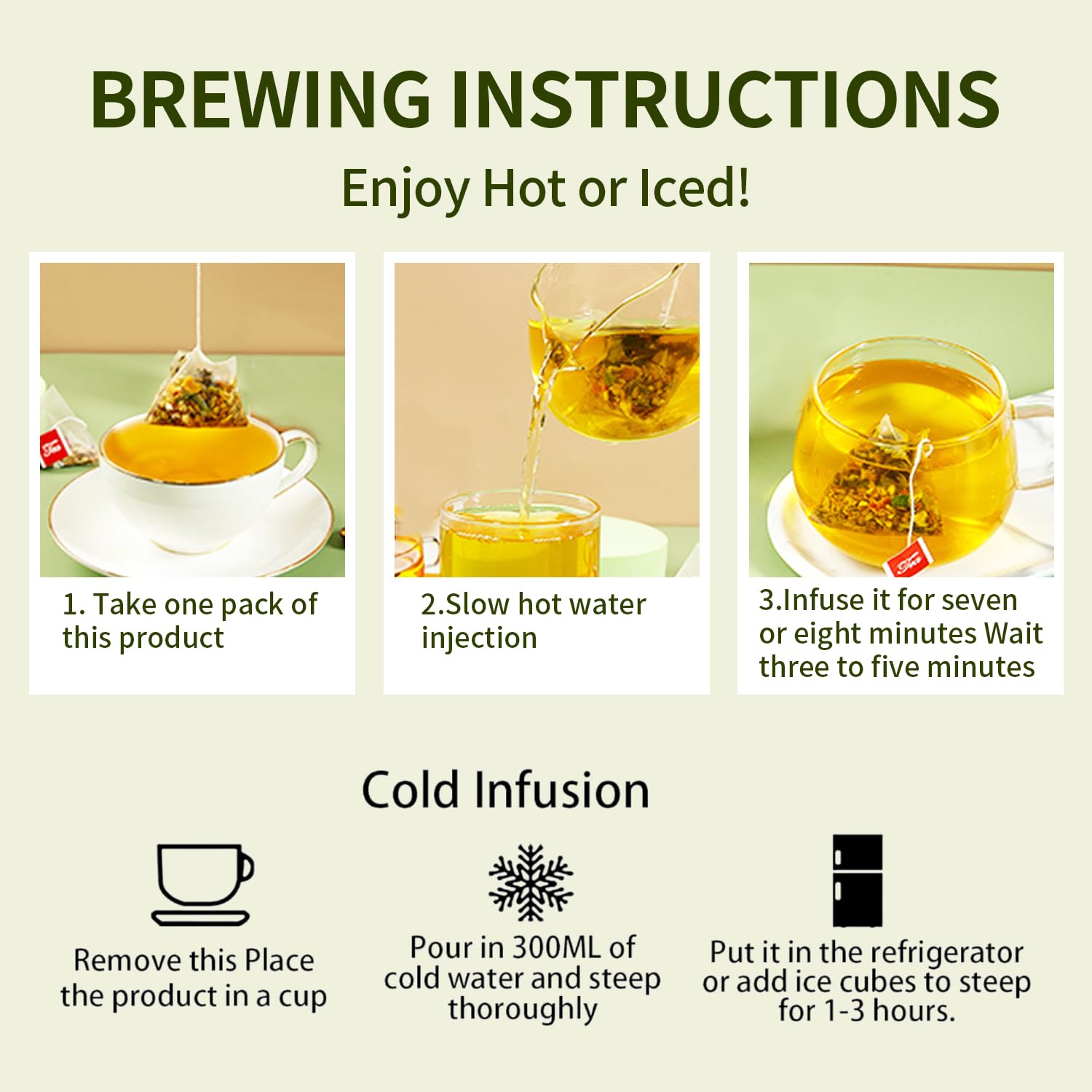 natural detox tea with lotus leaf