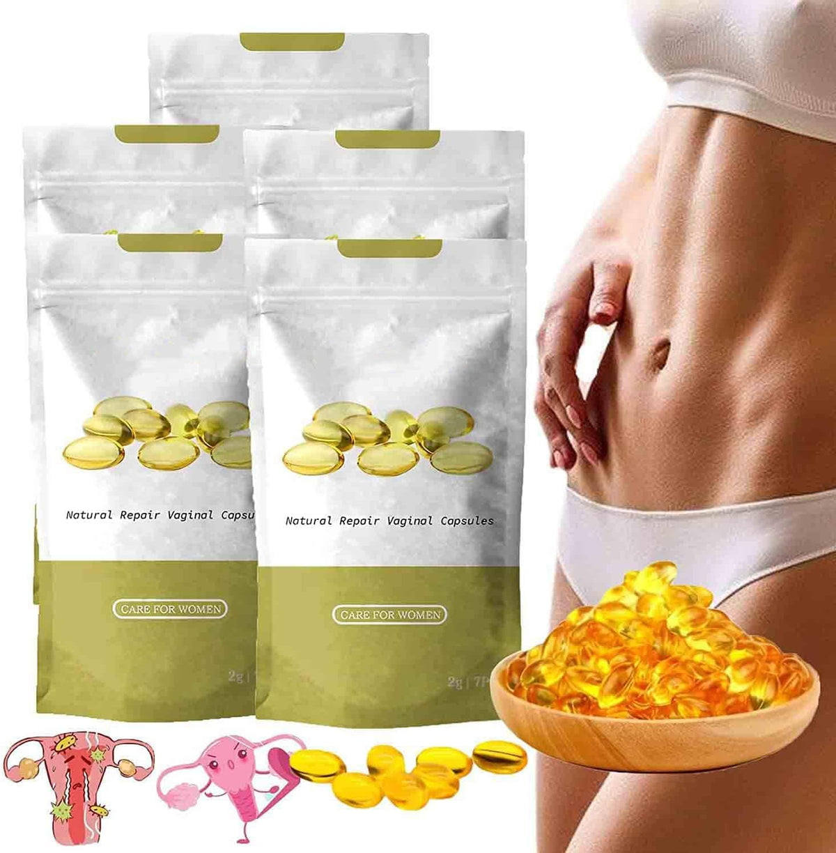 natural detox vaginal capsules for cleansing