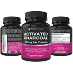 Natural detox with Activated Charcoal capsules