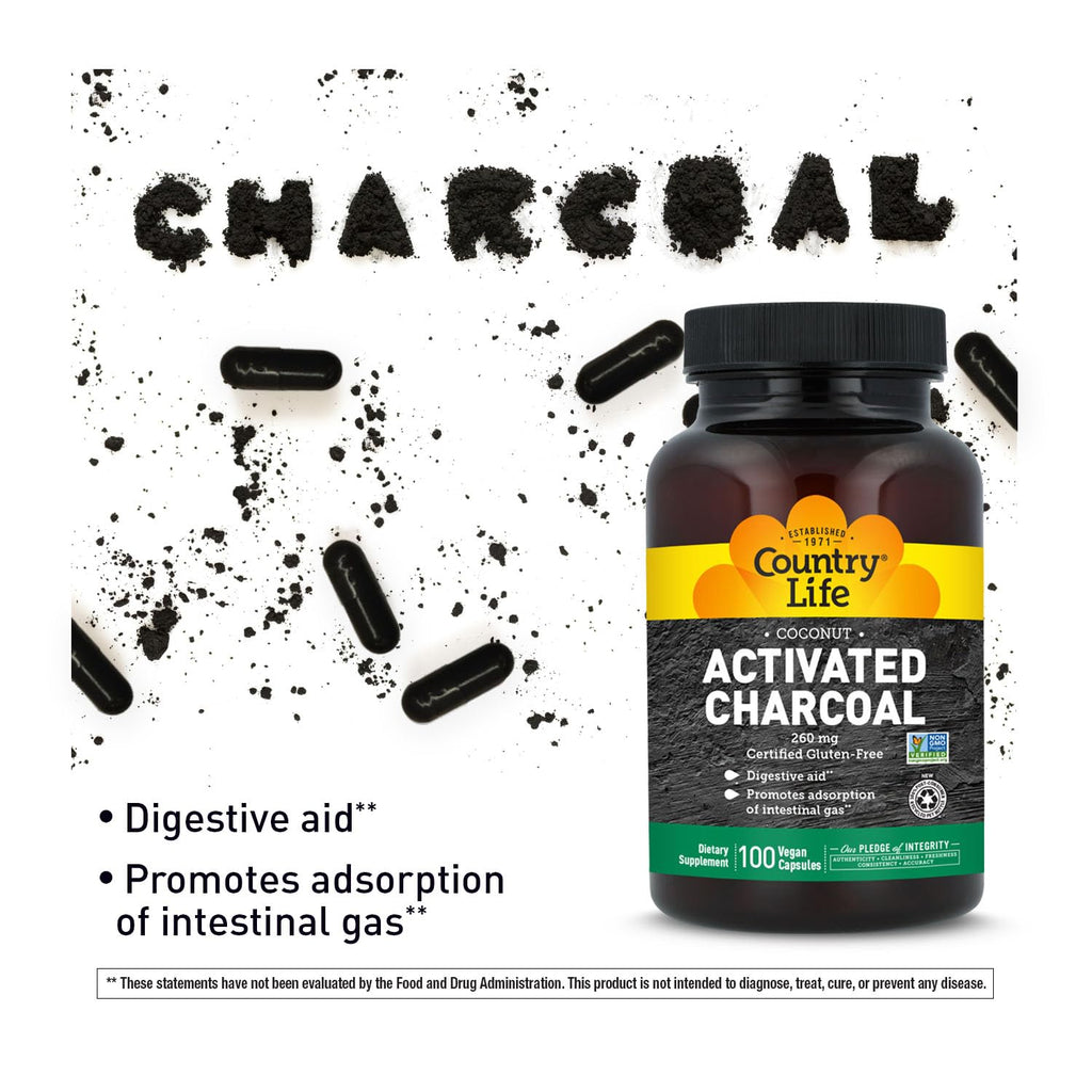 natural detox with activated charcoal