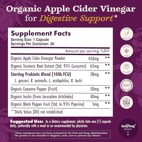 natural detox with ACV pills