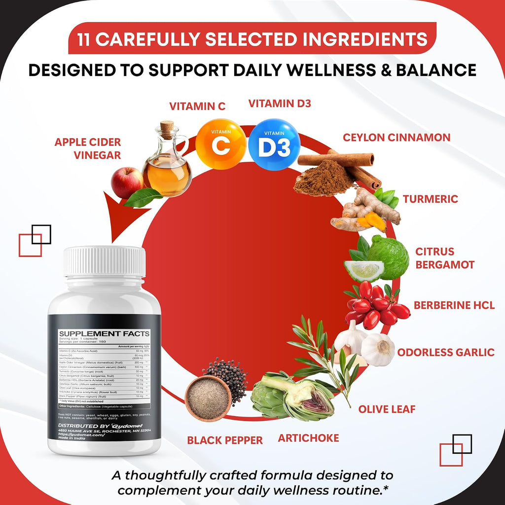 Natural detox with apple cider vinegar
