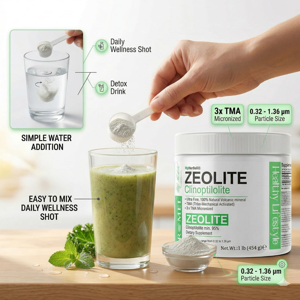 natural detox with aromel zeolite