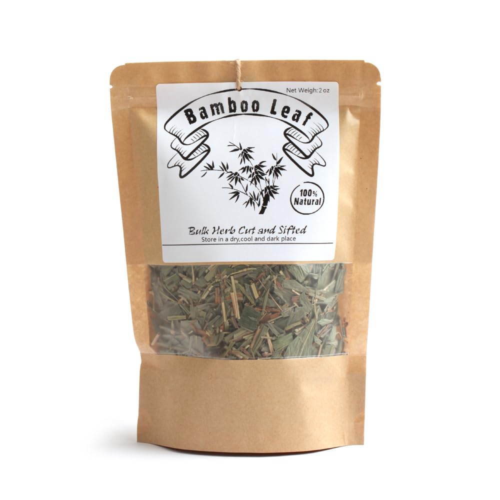 natural detox with bamboo leaf tea