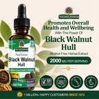 Natural detox with Black Walnut Hull
