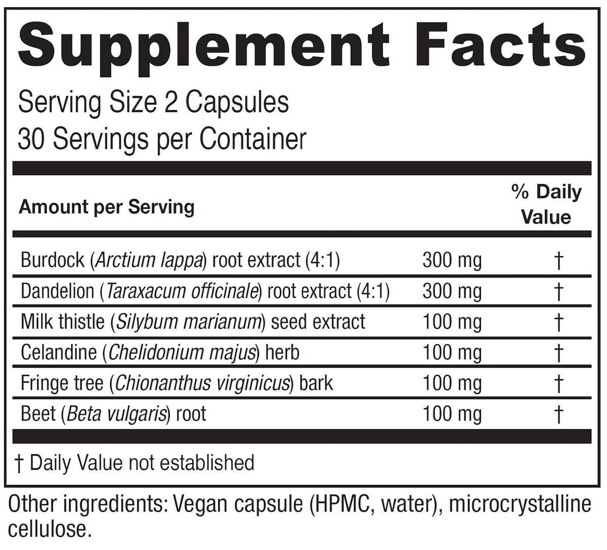 natural detox with burdock root