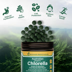 natural detox with chlorella tablets