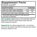 natural detox with chlorophyll 50 mg