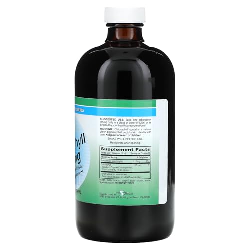 natural detox with chlorophyll drops