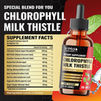 natural detox with chlorophyll drops